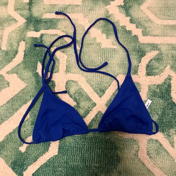 Forever 21 | Swim | Nwot Forever 2 Royal Blue String Bikini Set Sz M ...